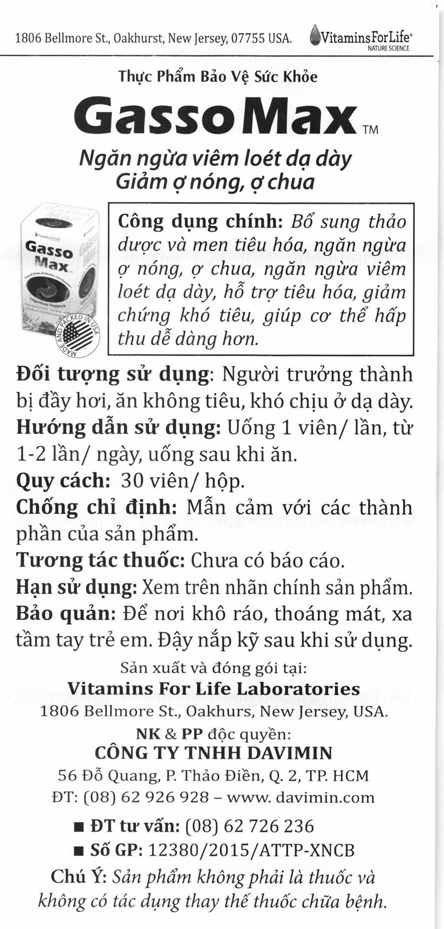Viên uống hỗ trợ dạ dày Gasso Max có tốt không? Lưu ý khi dùng